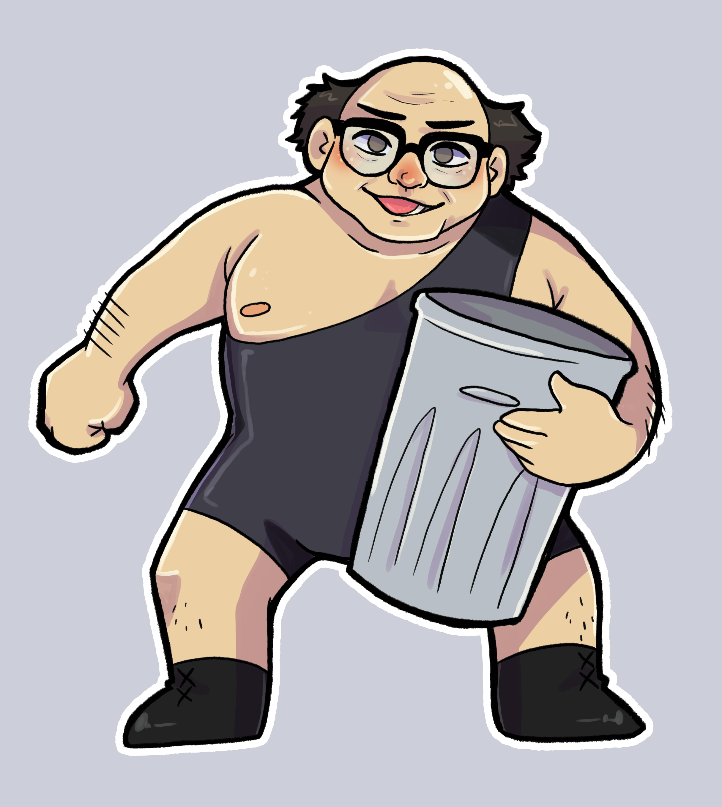 Trash Man Cartoon